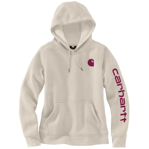 Carhartt | Tops | Nwt Carhartt Malt Relaxed Fit Midweight Logo Hoodie ...